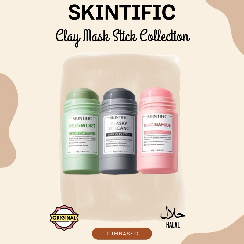 Jual Clay Mask Stick Collection | Mugwort Acne | Alaska Volcano ...