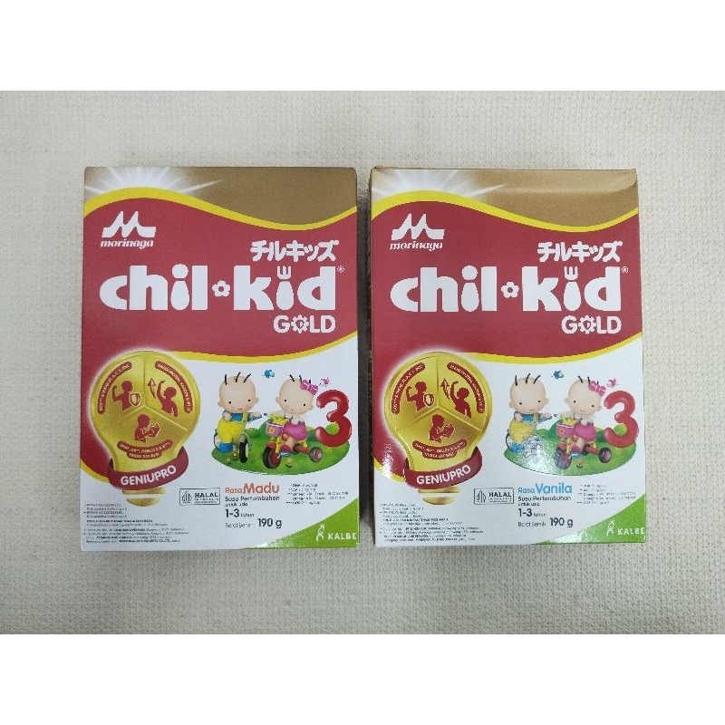 Jual Morinaga Chil-Kid Gold 3, 190g (Untuk Usia 1-3 Tahun) | Shopee Indonesia