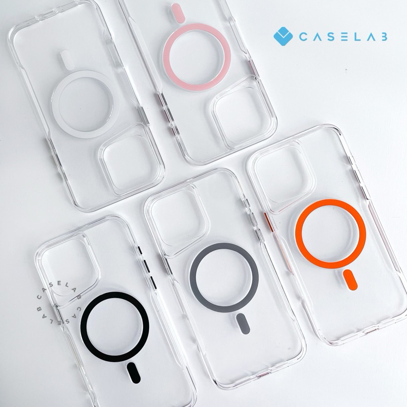 Jual CASELAB CLEAR NOX Case Slim PC Hardcase ANTI YELLOWING Magnetic ...