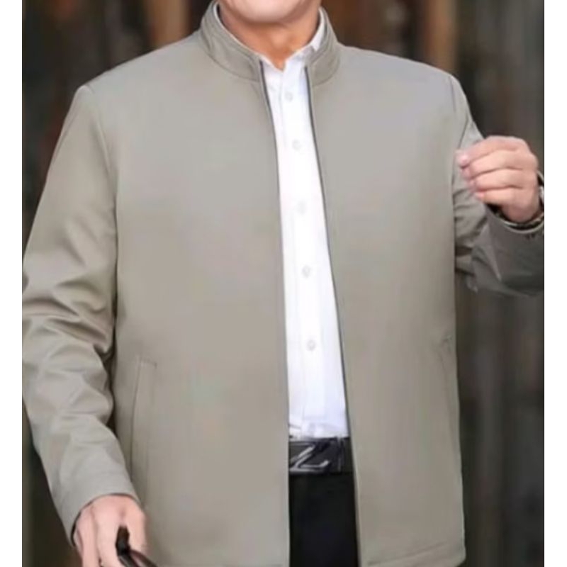 Jual jasko pria lengan panjang jaket formal semi jas ada ukuran jumbo ...