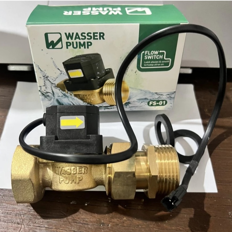 Jual Flow Switch FLOWSWITCH Wasser 1" 1 x 1 inch Original Otomatis ...