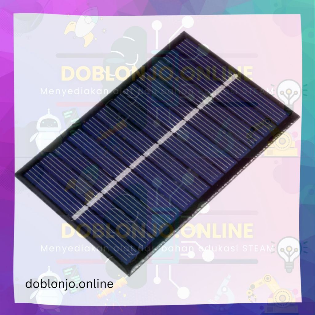 Jual Panel Surya 3V 2W untuk DIY Project Smart Home Eksperimen ...