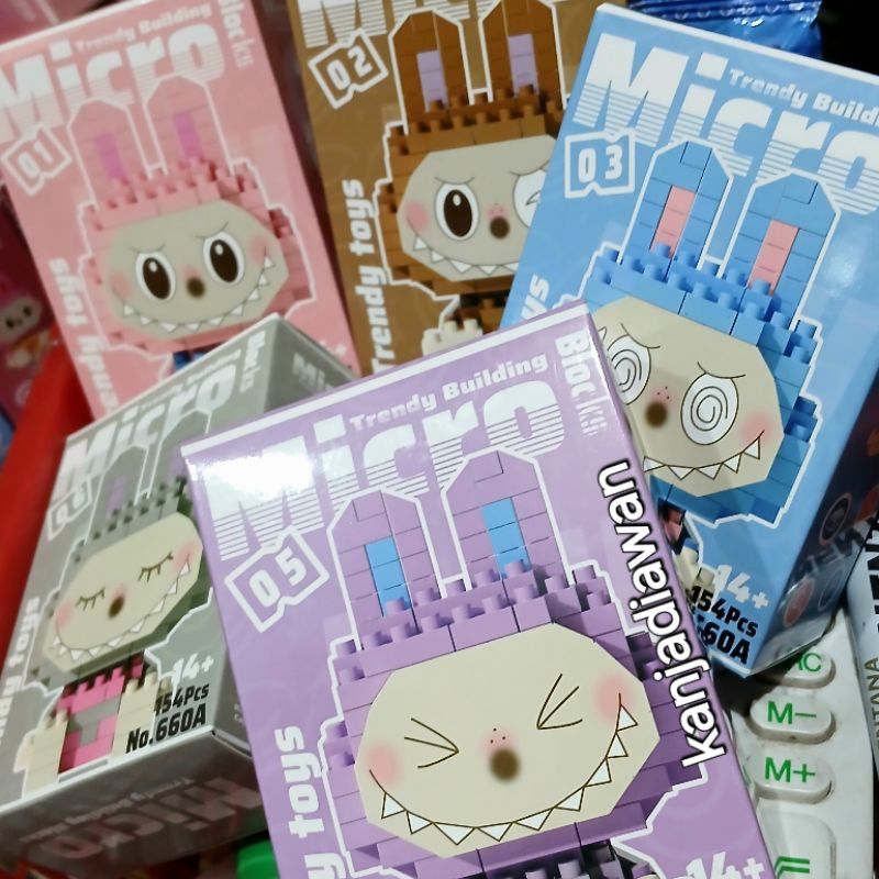 Jual Bricks Labubu Viral Mainan Edukasi Labubu | Shopee Indonesia