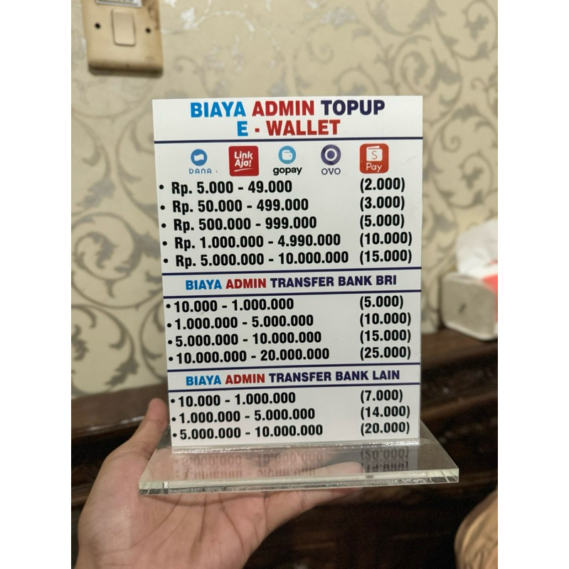 Jual AKRILIK MEJA UKURAN 15x20 BAHAN TEBAL BISA CUSTOM BIAYA TRANSAKSI ...