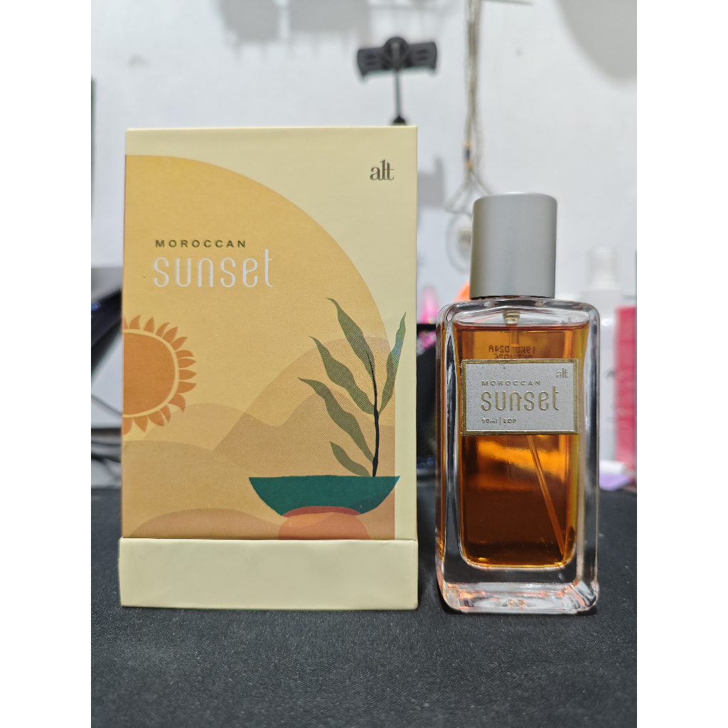 Jual Alt Perfumery Moroccan Sunset 50 ml EDP (Preloved) | Shopee Indonesia