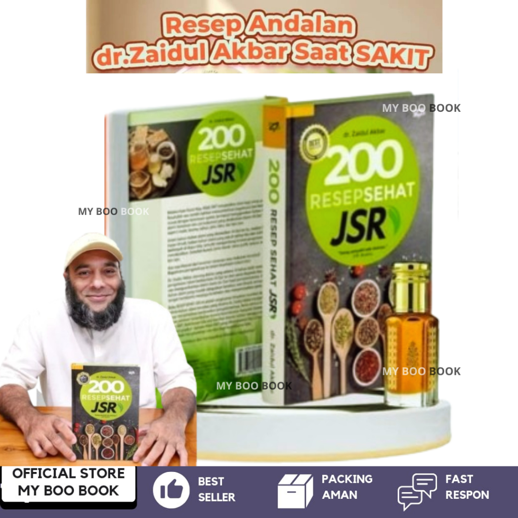 Jual Original Buku 200 Resep Sehat JSR dr. Zaidul Akbar | Shopee Indonesia