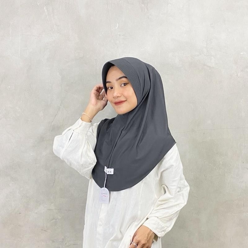 Jual KENAN Hijab PET SIZE M Hijab Bergo daily DZEVADA Hamidah / Hijab Instan Jersey | Shopee ...