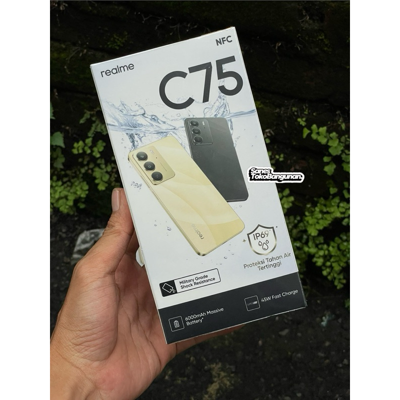 Jual Realme C75 Anti air Ram 8/256 Gb - 16 GB Extended Ram - Baru Segel ...