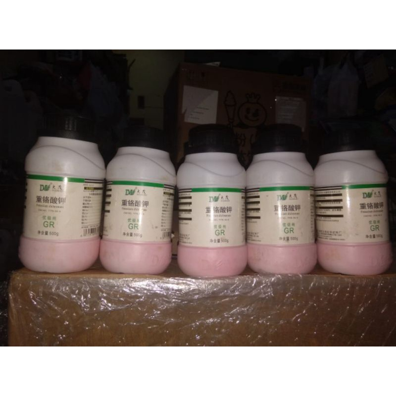 Jual Kalium Dikromat PA / AR 500 gram Damao _ Dichromat _ Bikromat ...