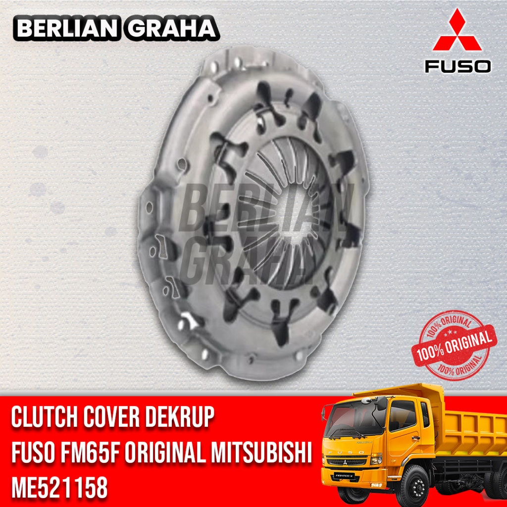 Jual Matahari / Dekrup / Clutch Cover Fuso FM65F Original Mitsubishi ...