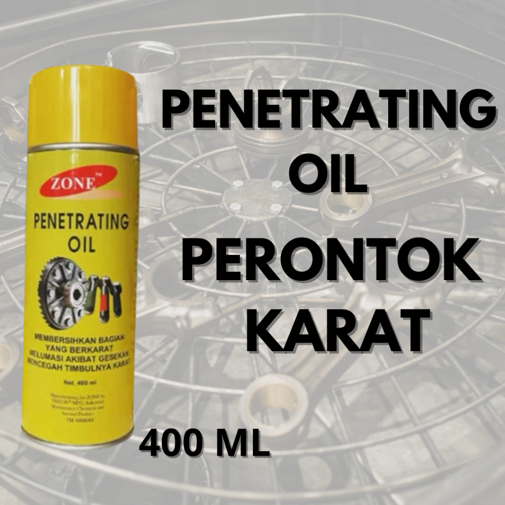 Jual Pelumas Anti Karat Penetrating Oil Merk ZONE Anti Karat Pelumas ...