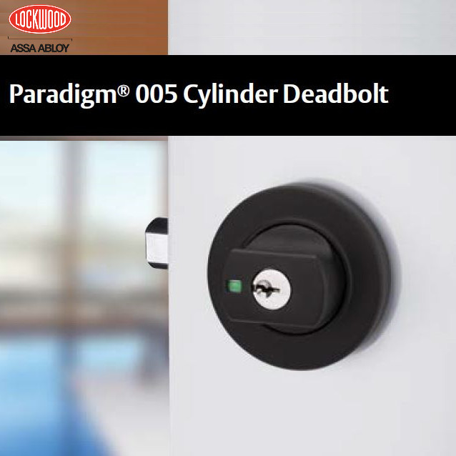 Jual ASSA ABLOY LOCKWOOD Paradigm 005 Deadbolt Kunci Tambahan Double ...