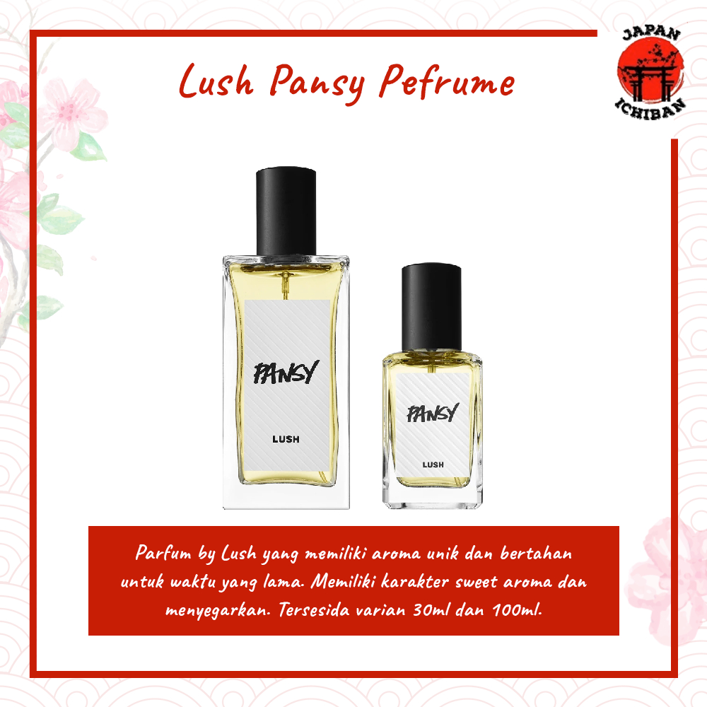 Jual Lush Pansy Perfume - Parfum Sweet Orange Aroma Original Japan ...