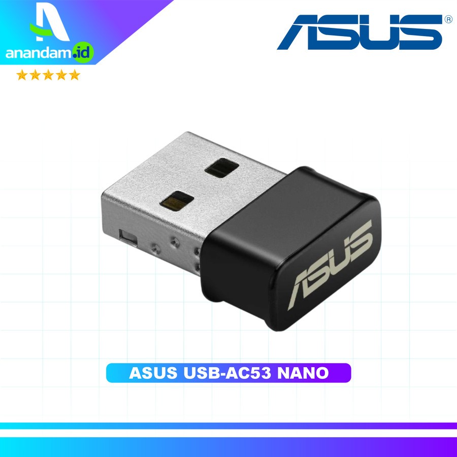Jual ASUS USB-AC53 Nano Dual Band Wireless AC1200 - USB WiFi Adapter ...