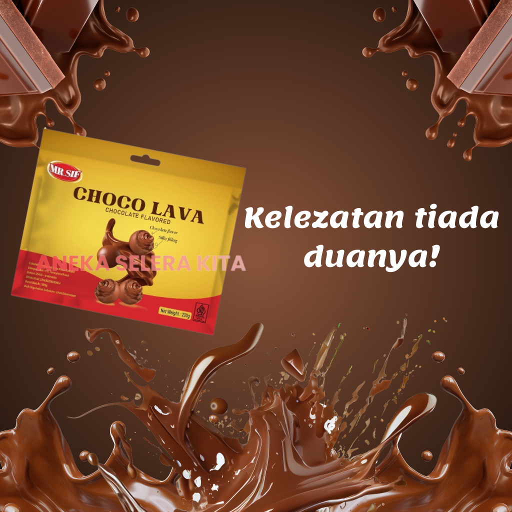 Jual MR.SIF Choco Lava / Coklat Bulat Dengan Lava Rasa Cokelat Susu ...