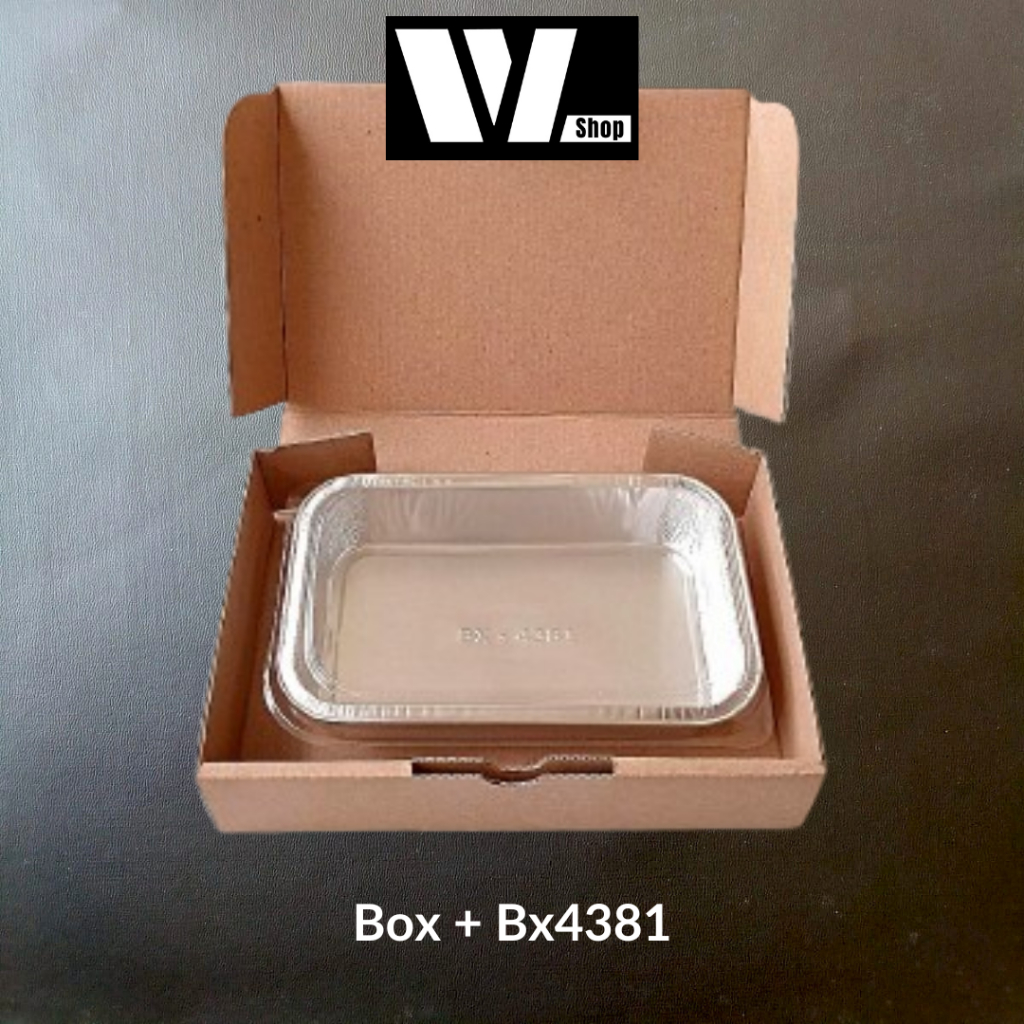 Jual Box n Aluminium Tray / Box + Alumunium Foil / Kotak Kemasan ...