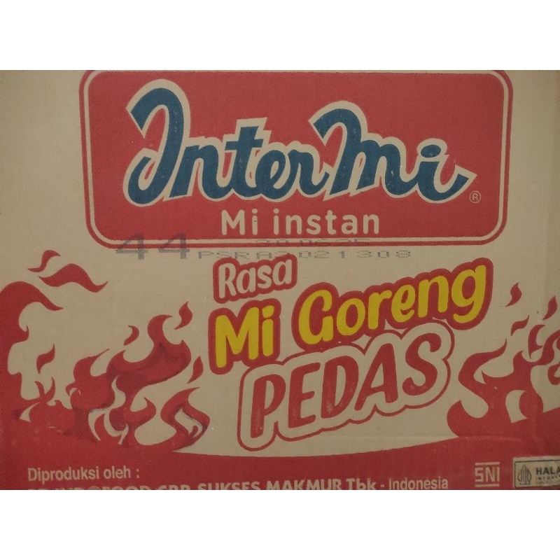 Jual INTERMIE GORENG PEDAS ISI 40 PCS | Shopee Indonesia