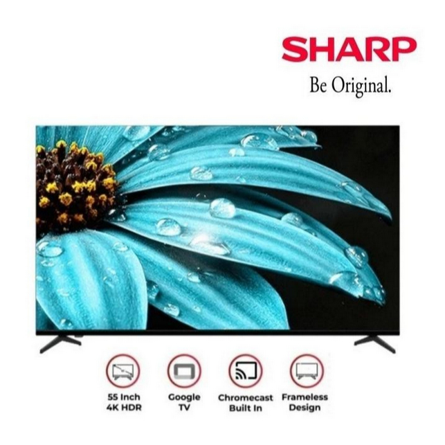 Jual SHARP 55FJ1X 55 Inch TV 4T-C55FJ1X Google TV | Shopee Indonesia