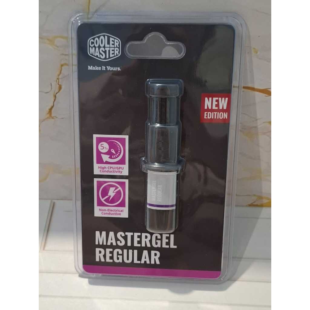 Jual New Cooler Master Mastergel Reguler Thermal Paste / Pasta Termal ...