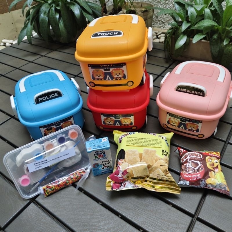 Jual Parcel ulang tahun anak gift kado mainan anak snack hampers paket ...