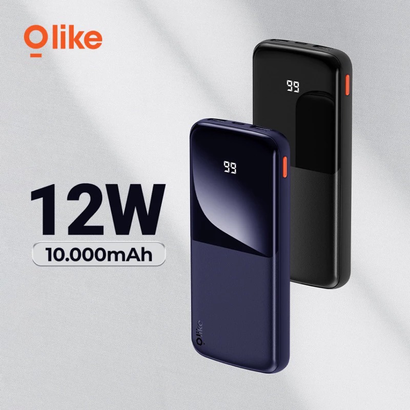 Jual Olike Power Bank P101S Powerbank 10.000mAh 12W 2.4A 2USB Output ...