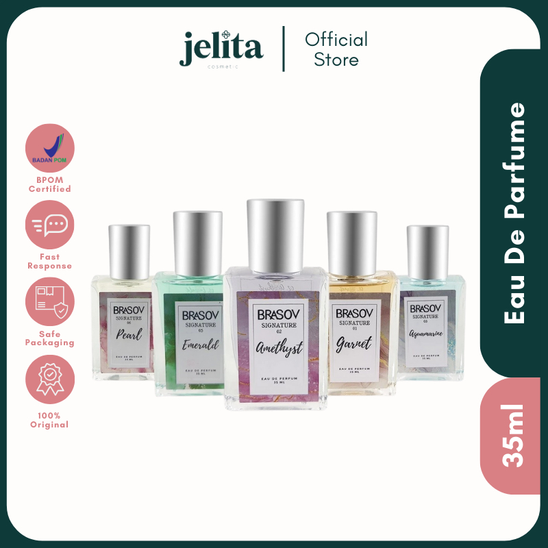 Jual Jelita Cosmetics - Brasov Signature Eau De Parfume 35ml | Shopee ...