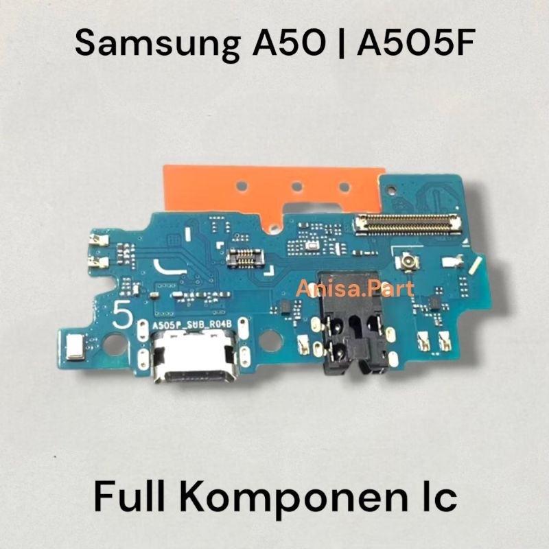 Jual Papan Cas Konektor Cas Samsung A50 A505F Original Full Komponen Ic ...