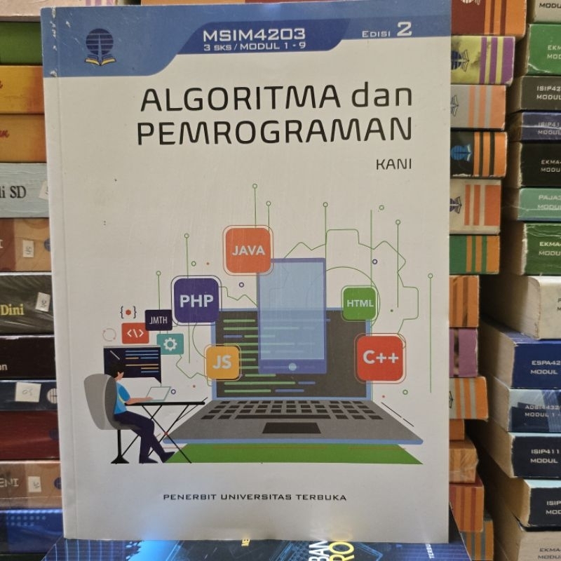 Jual UNIVERSITAS TERBUKA - ALGORITMA DAN PEMROGRAMAN EDISI 2 | Shopee ...