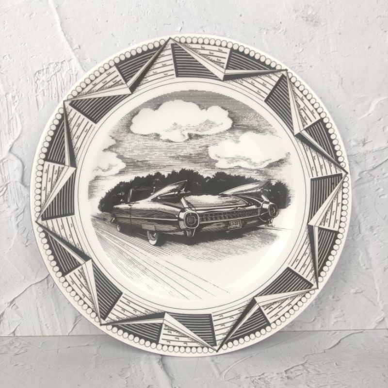 Jual SHOPINGKLIK CADILLAC OLD DINNER PLATE SIZE 27 CM | Shopee Indonesia