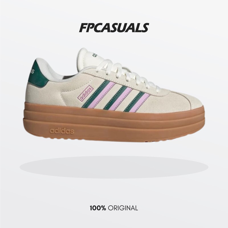 Jual Adidas Gazelle Bold Off White Collegiate Green Bliss Lilac BNIB ...