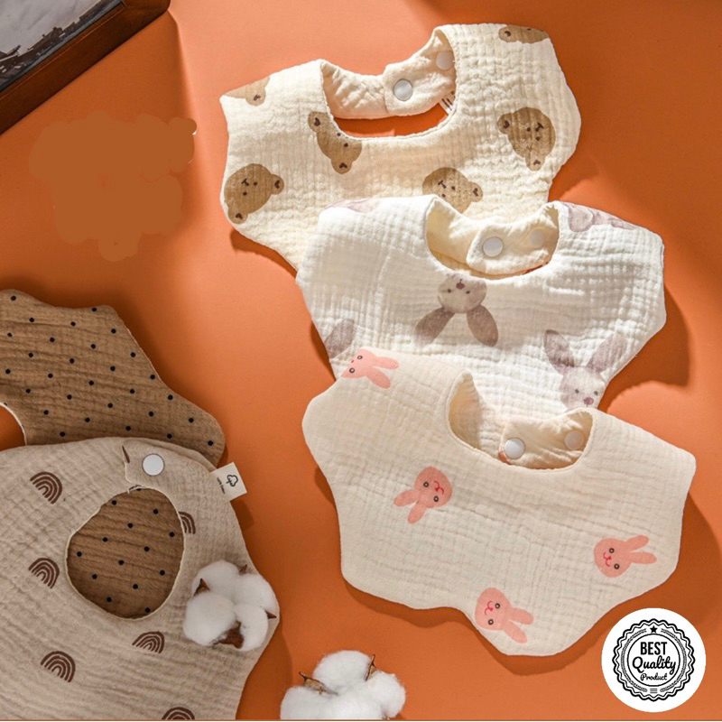 Jual Celemek bayi premium softcotton baby slaber baby bibs baby cloth ...