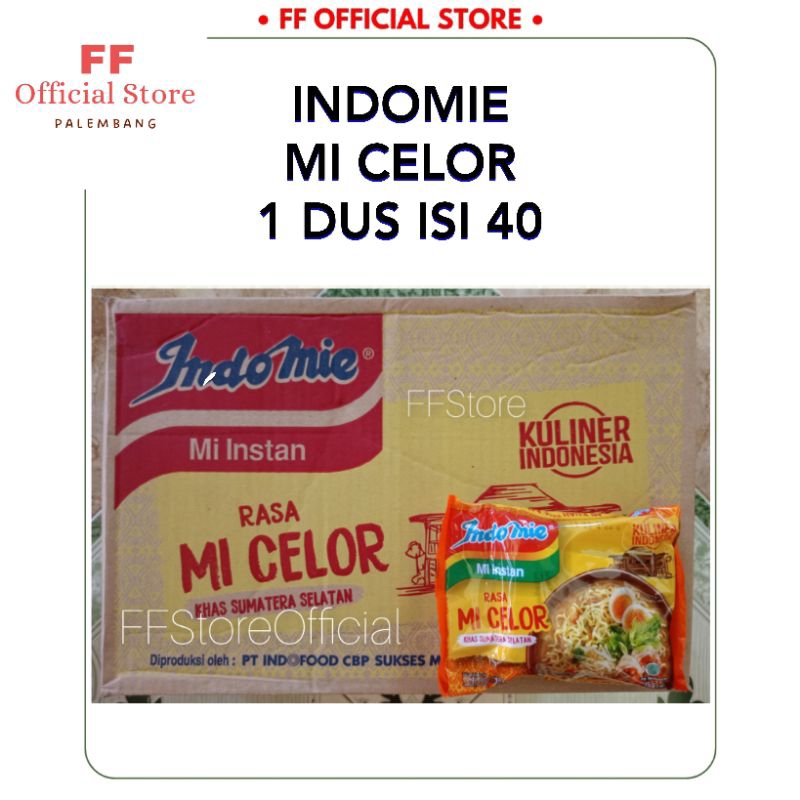 Jual (WH) INDOMIE Celor Mie Instant 1 Dus isi 40 Bks | Shopee Indonesia
