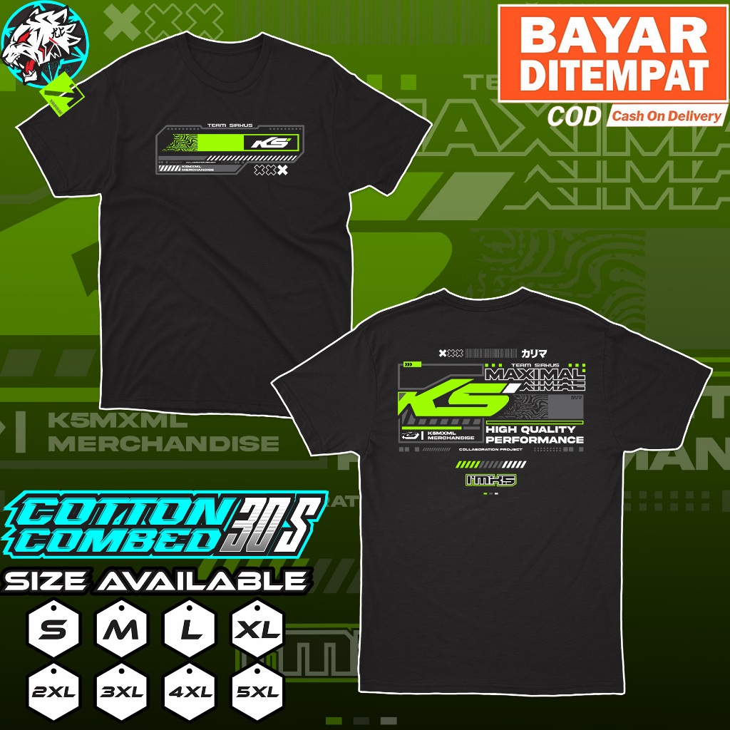 Jual Kaos K5 MAXIMAL Audio Merchandise 2024 Baju Sound System Horeg ...