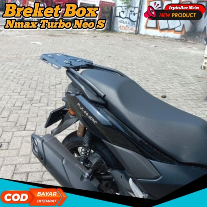 Jual Breket Box Nmax Techmax Turbo/Neo New NMAX 2015 2016 2017 2018 ...