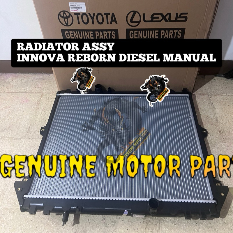 Jual RADIATOR ASSY TOYOTA INNOVA REBORN DIESEL MANUAL DENSO | Shopee ...