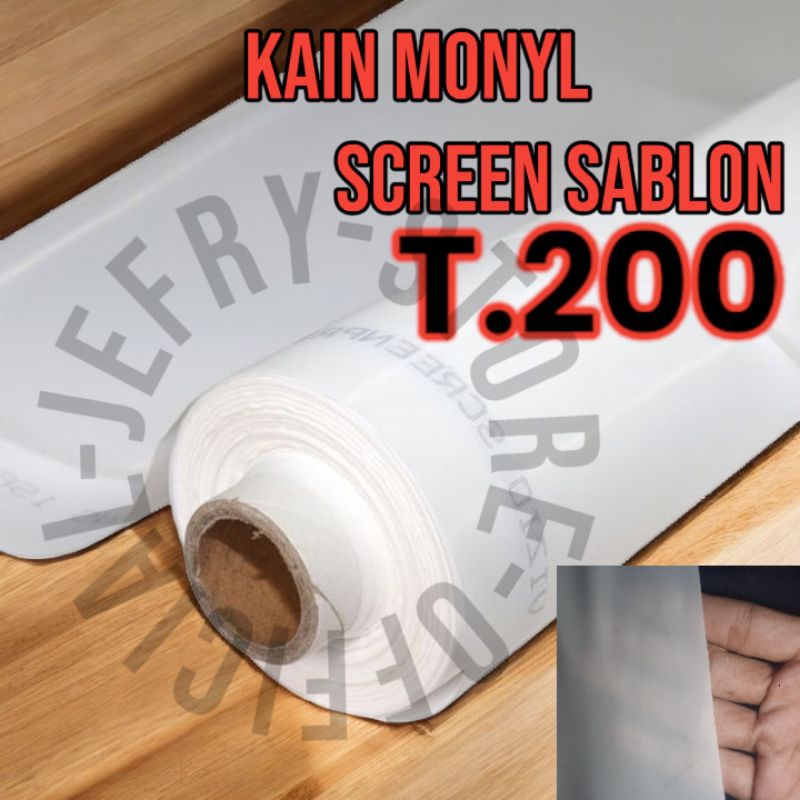 Jual Kain Monyl Screen Sablon T.200 | Shopee Indonesia