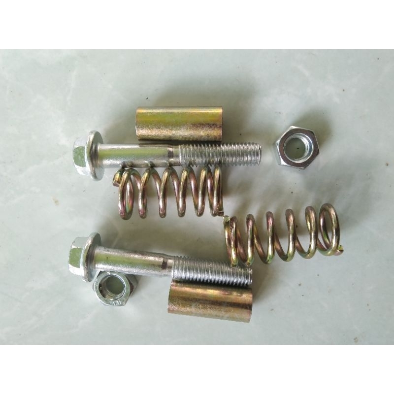 Jual Mur dan baut sambungan knalpot tengah motor roda tiga Tossa Viar ...