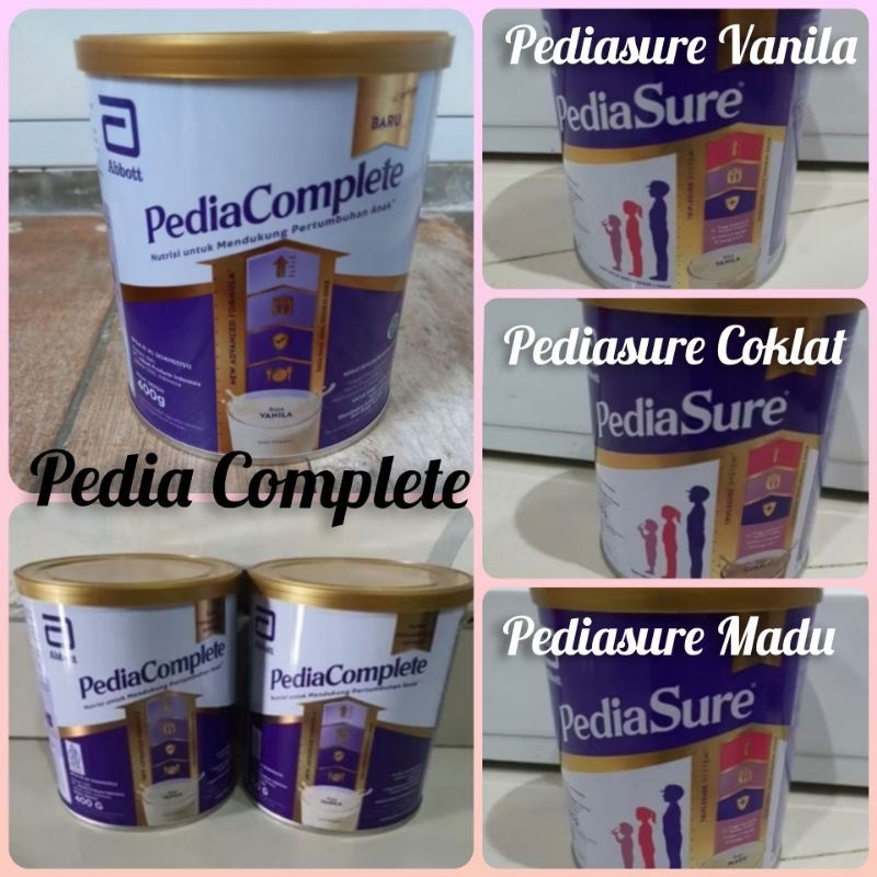 Jual Pedia complete/pediasure complete 380 gram/ pediasure | Shopee Indonesia