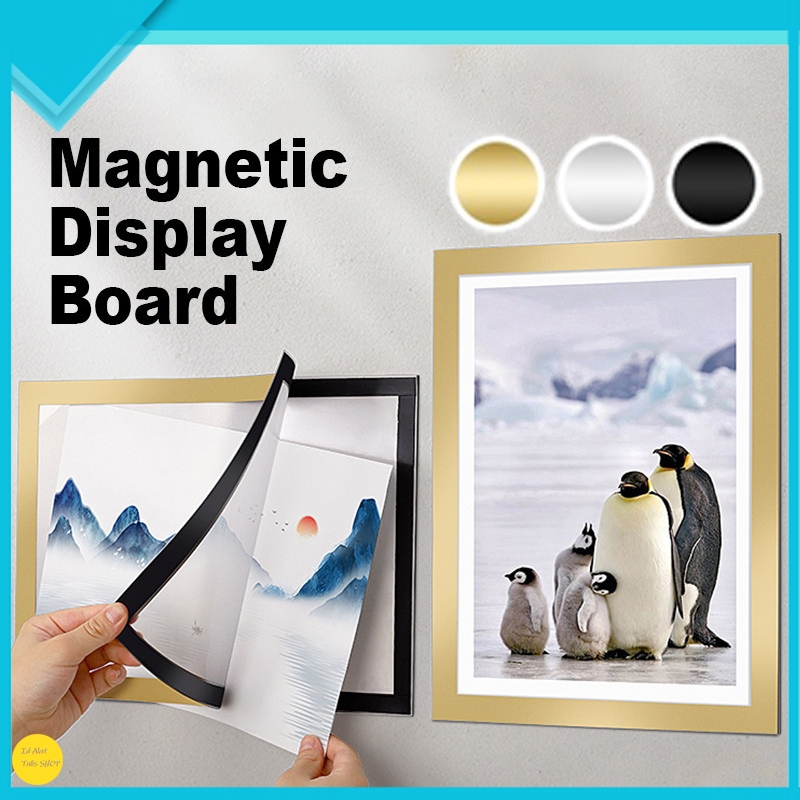 Jual A3 A4 A5 A6 PVC Frame Poster Magnetic Bingkai Foto Magnetik A3/A4 ...