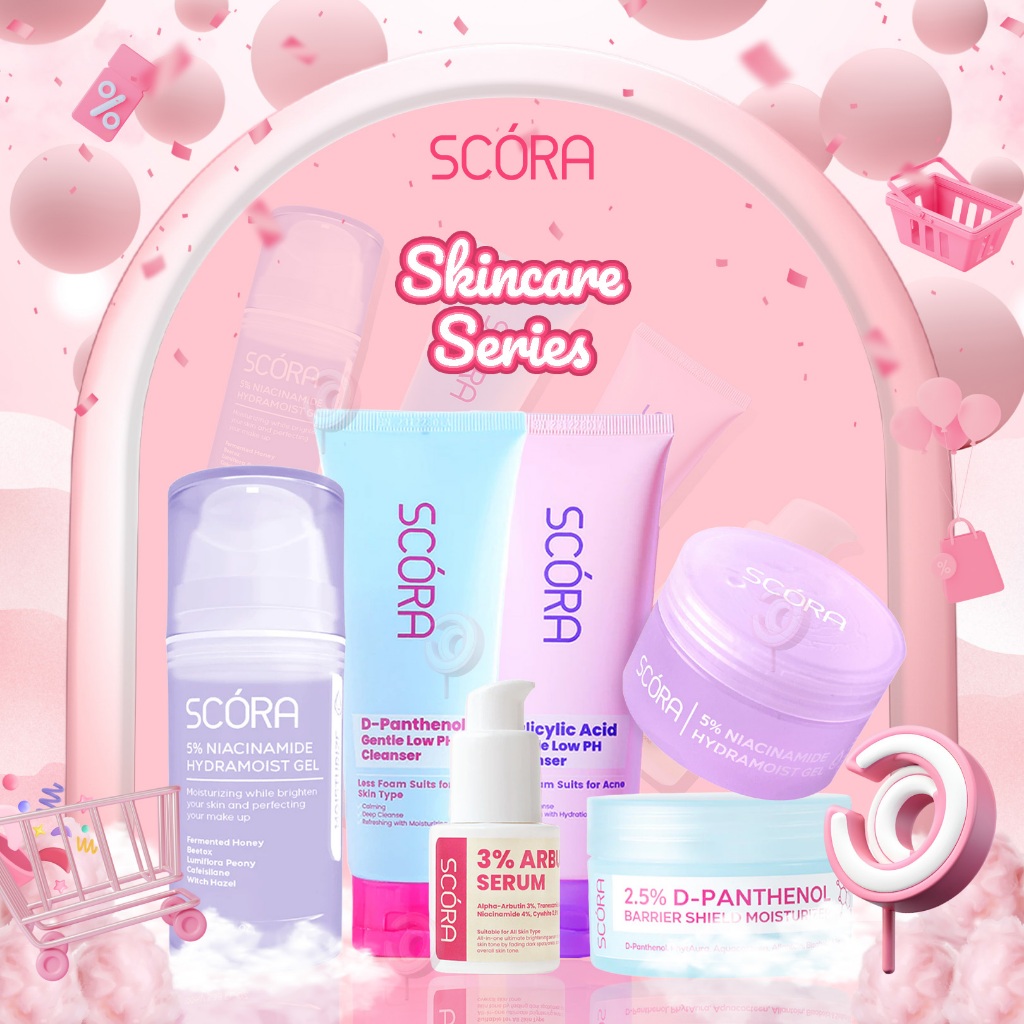 Jual SCORA - SKINCARE SERIES - Skincare Untuk Wajah Salicylic Acid ...