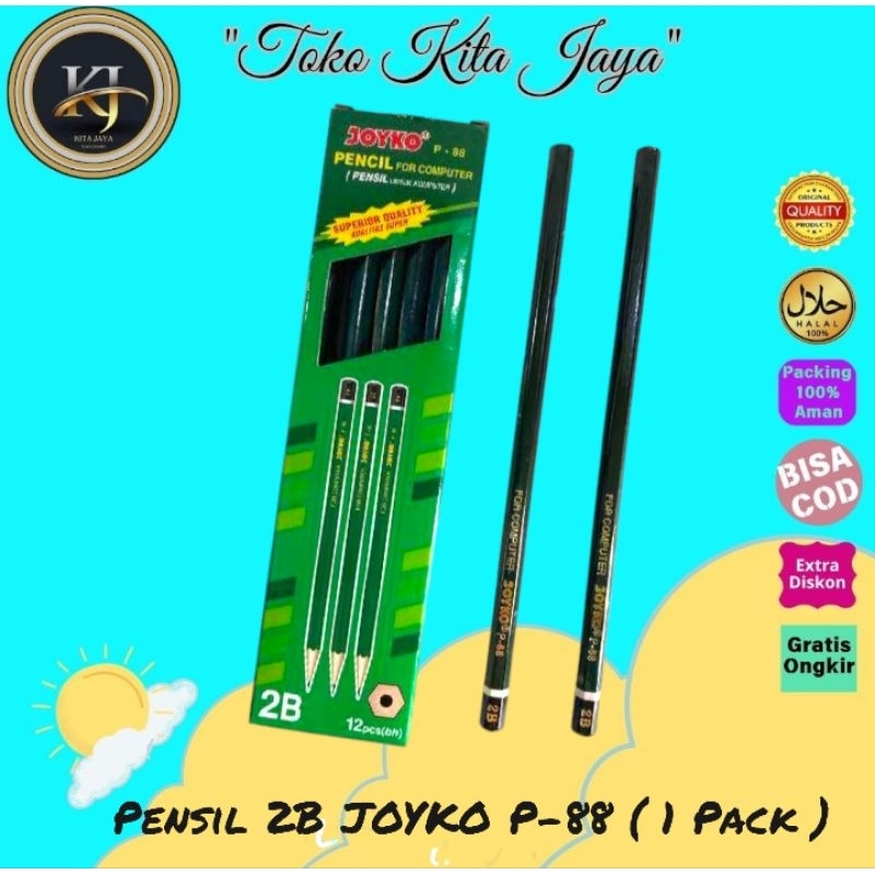 Jual Pensil 2B 1 Pack Terlengkap & Harga Terbaru April 2026 | Shopee ...