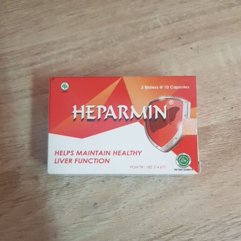 Jual HEPARMIN BOX 30 KAPSUL - MEMELIHARA KESEHATAN FUNGSI HATI | Shopee ...