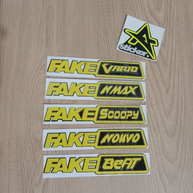 Jual stiker fake cutting stiker motor | Shopee Indonesia