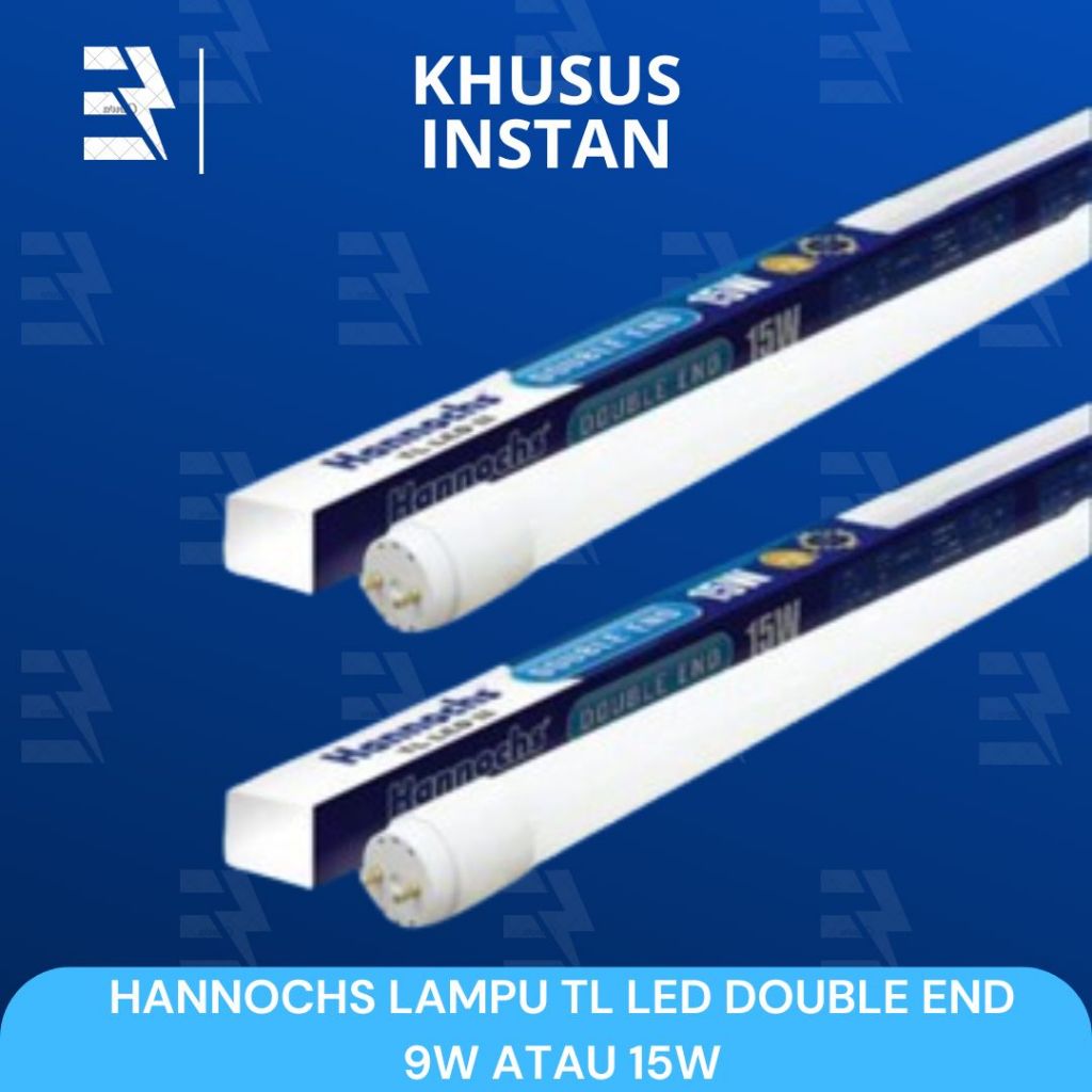 Jual (KHUSUS INSTANT) HANNOCHS TL LED II DOUBLE END 9W ATAU 15W PANJANG ...