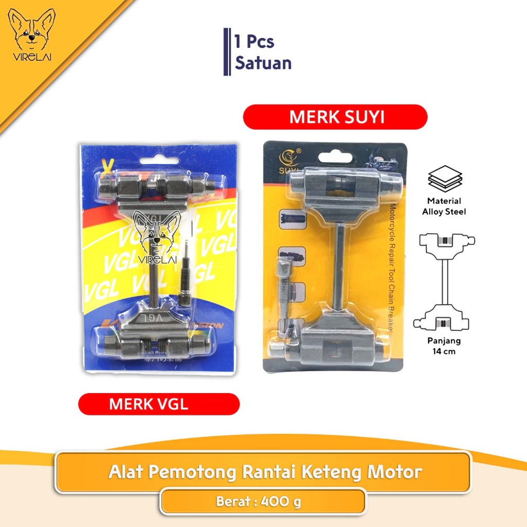Jual Alat Pemotong Rantai Keteng Motor [SUYI / VGL] | Shopee Indonesia