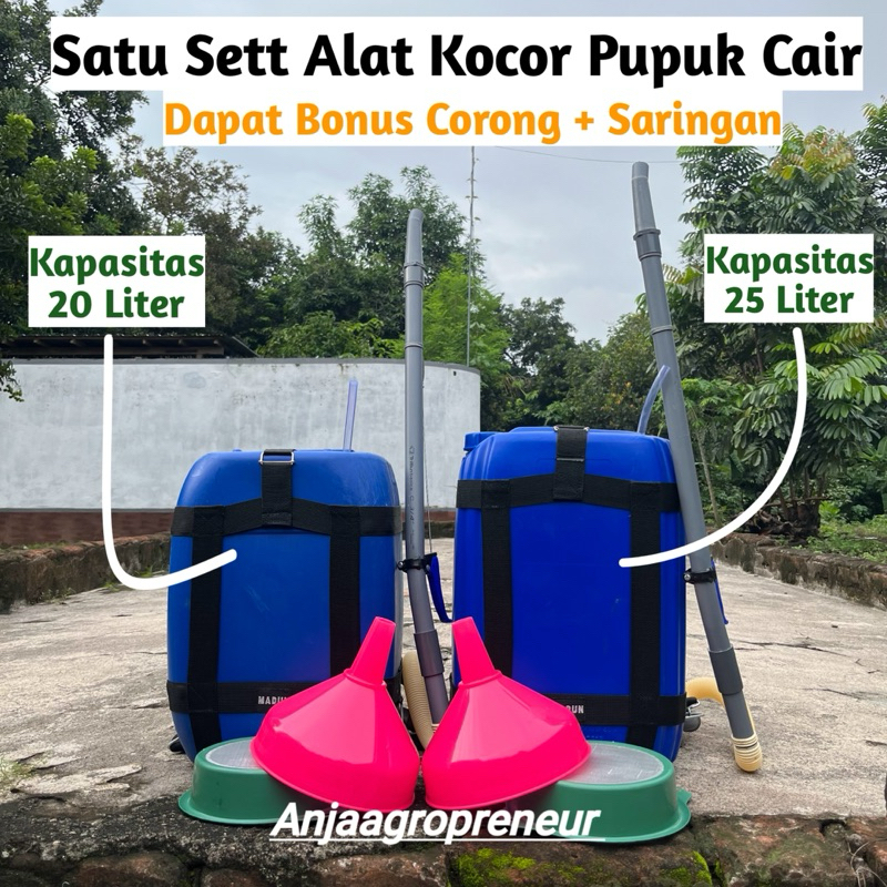 Jual Alat Kocor Pupuk Cair Satu sett / Jurigen Kempu Kocor Pupuk Cair ...