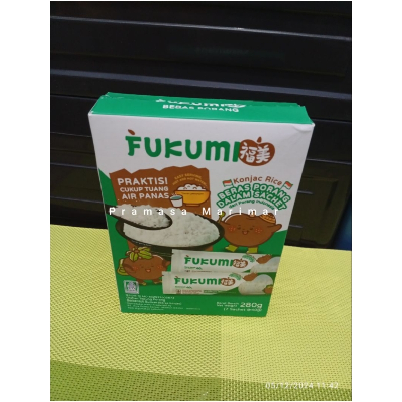 Jual Fukumi Beras Porang Box Isi 7 Sachet 280 gr | Shopee Indonesia