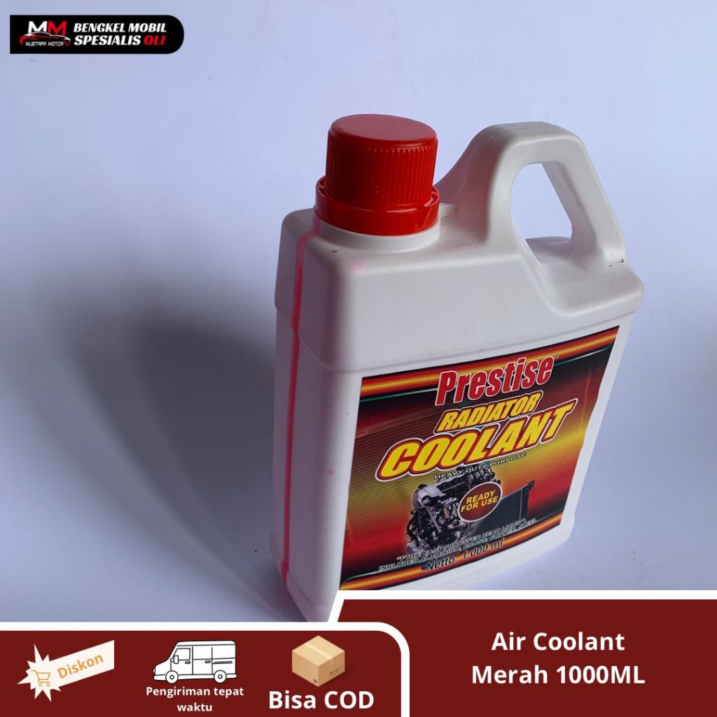 Jual PRESTISE AIR RADIATOR | AIR COOLANT MERAH | HIJAU 1000ML 1 LITER ...