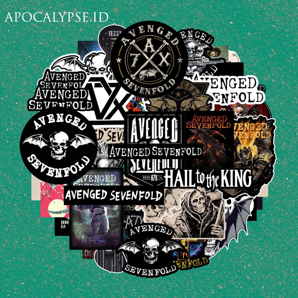 Jual STIKER AVENGED SEVENFOLD - STICKER PACK - VINYL ANTI AIR Stiker ...