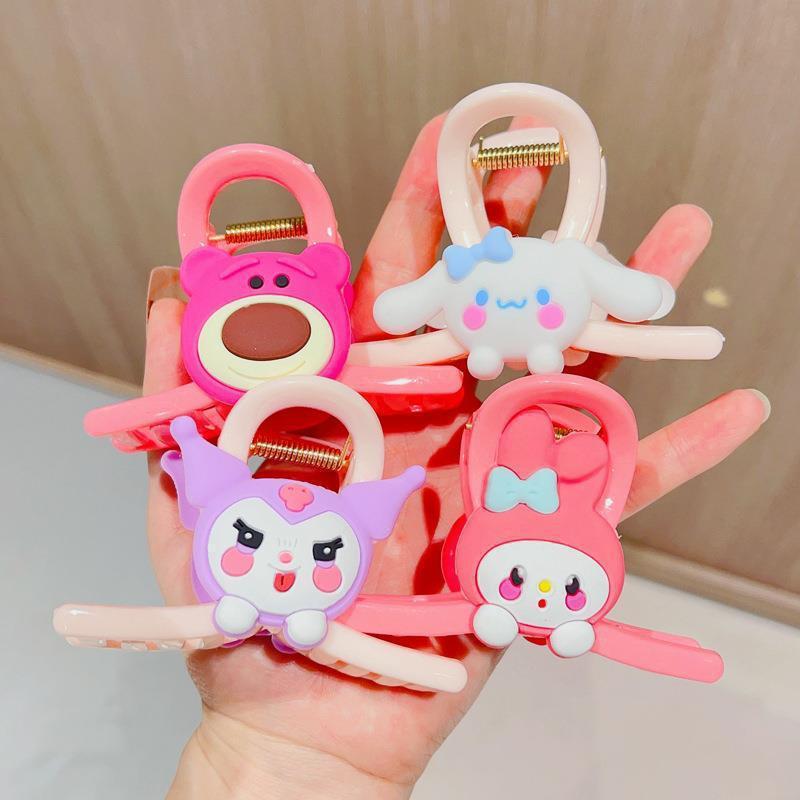 Jual GS Jepit Rambut anak Karakter Sanrio Perempuan Rambut Lucu / Jepit Rambut Lotso Beruang ...